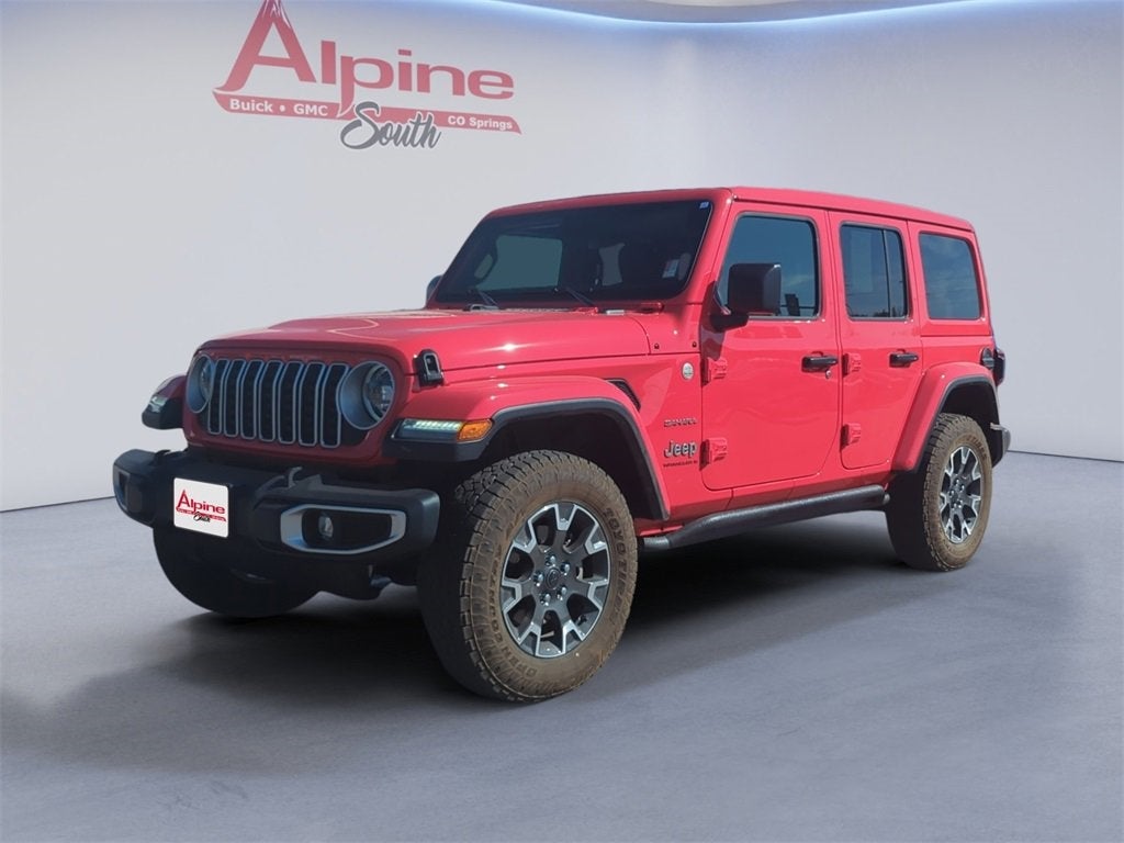 2024 Jeep Wrangler Sahara Littleton CO | Alpine Buick GMC 1C4PJXEG8RW302138